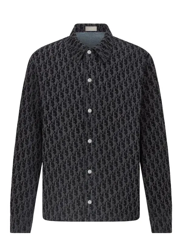 Dior Oblique Overshirt - Blue