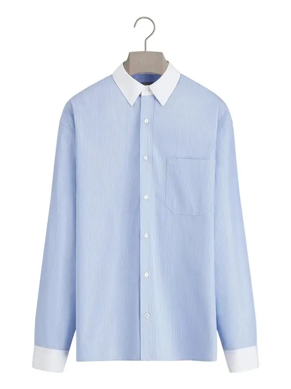 Dior Shirt With Contrasting Details - Blue