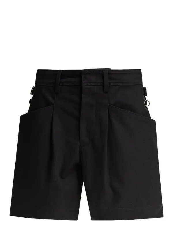Isabel Marant Étoile Fairy Turn-up Hem Shorts - Black