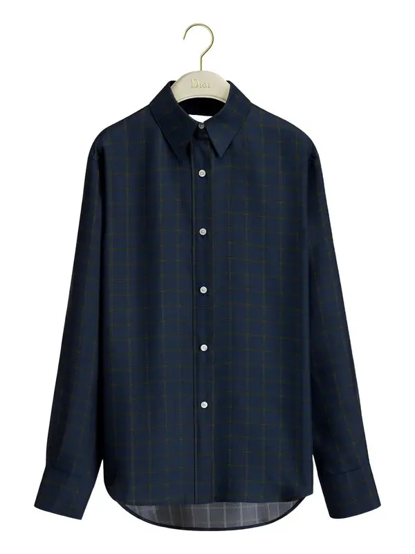 Dior Checks Shirt - Black