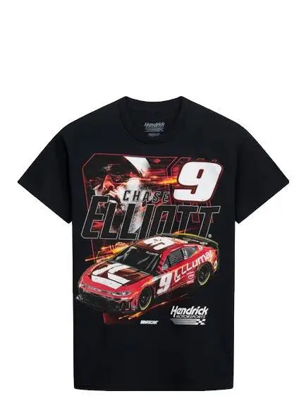 CLASSIC INK Chase Elliott #9 Llumar T-shirt - Black