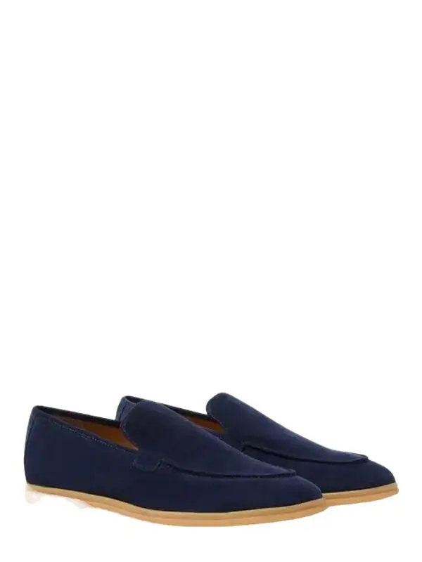 Eleventy Suede Loafers - Blue