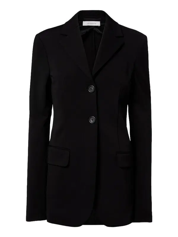Sportmax Single-breasted Blazer - Black
