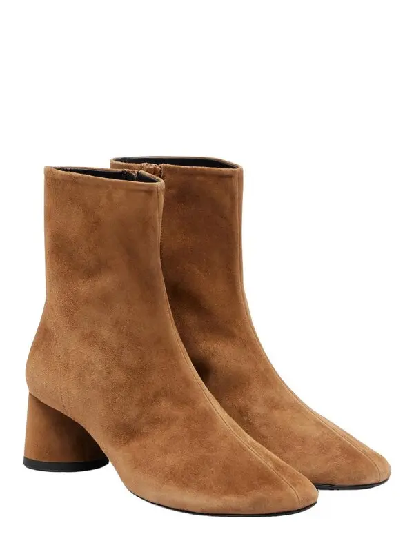 Proenza Schouler Suede Ankle Boots - Brown