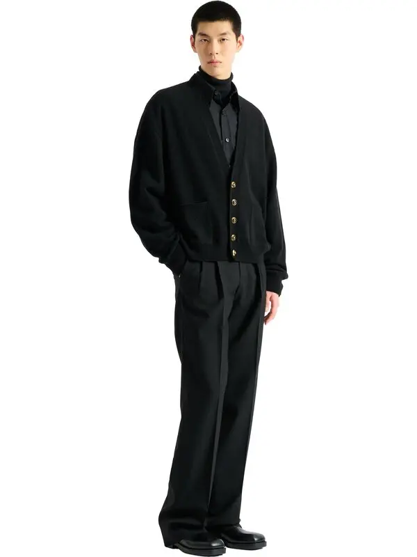 Balmain Eco-cashmere Cardigan - Black