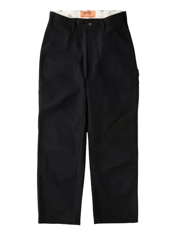 UNIVERSAL OVERALL Double-knee Painter Trousers - Black
