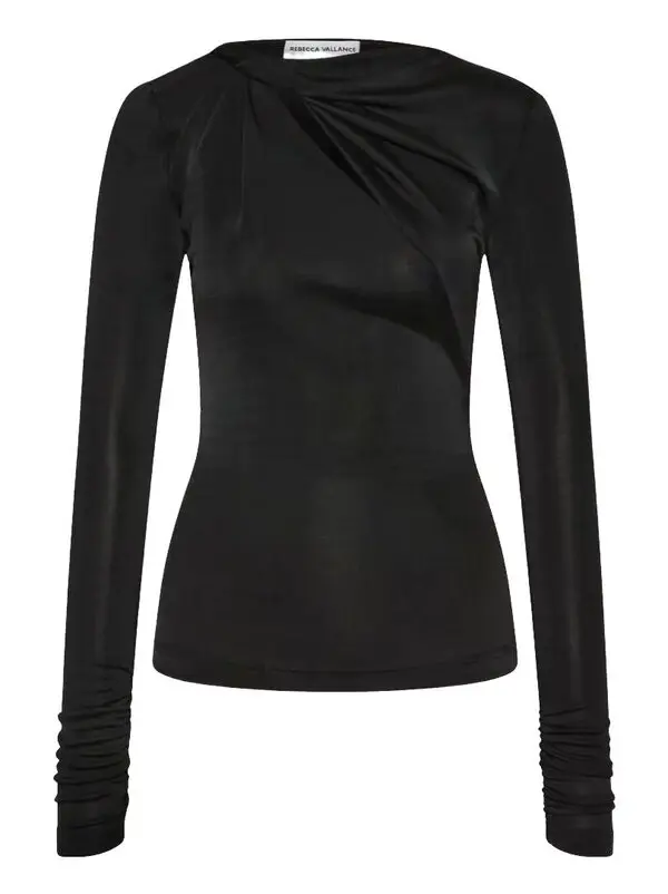 Rebecca Vallance Jazzlyn Long-sleeve Top - Black
