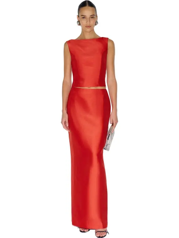 REFORMATION Melanie Two Piece Set - Red