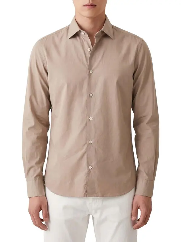 TINTORIA MATTEI 954 Shirt - Brown