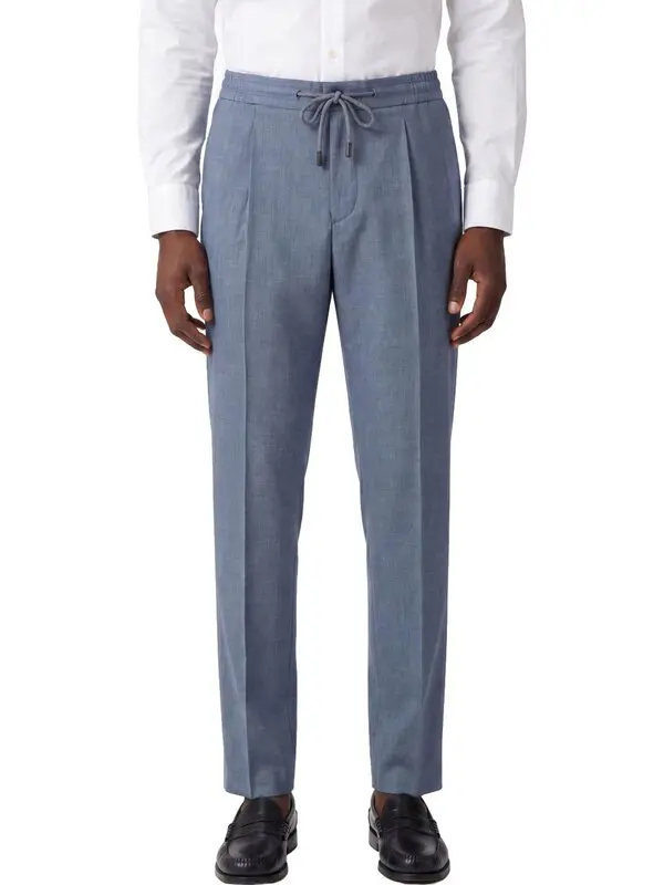 Incotex Slim Fit Trousers - Blue