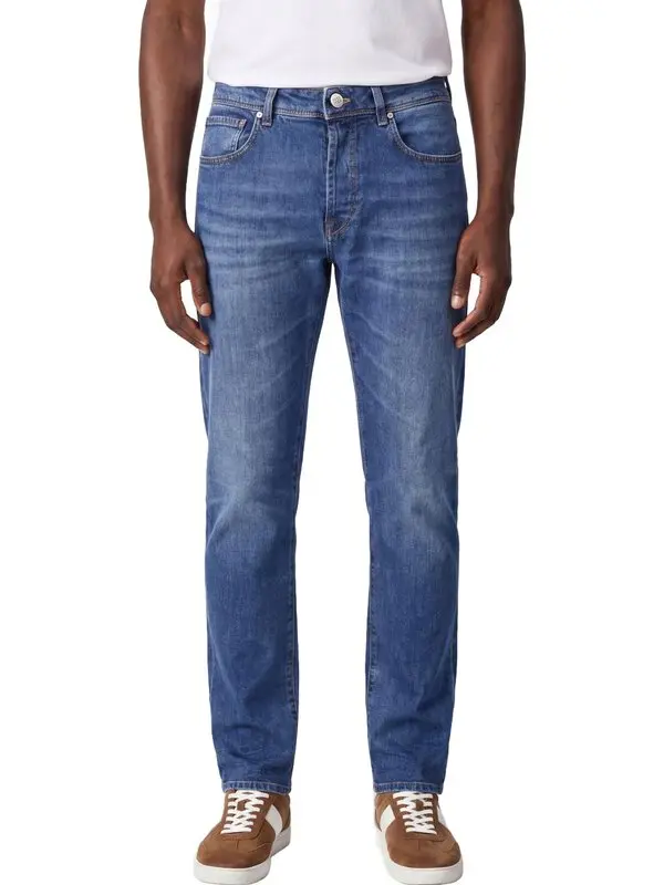 Incotex Cotton Denim Jeans - Blue