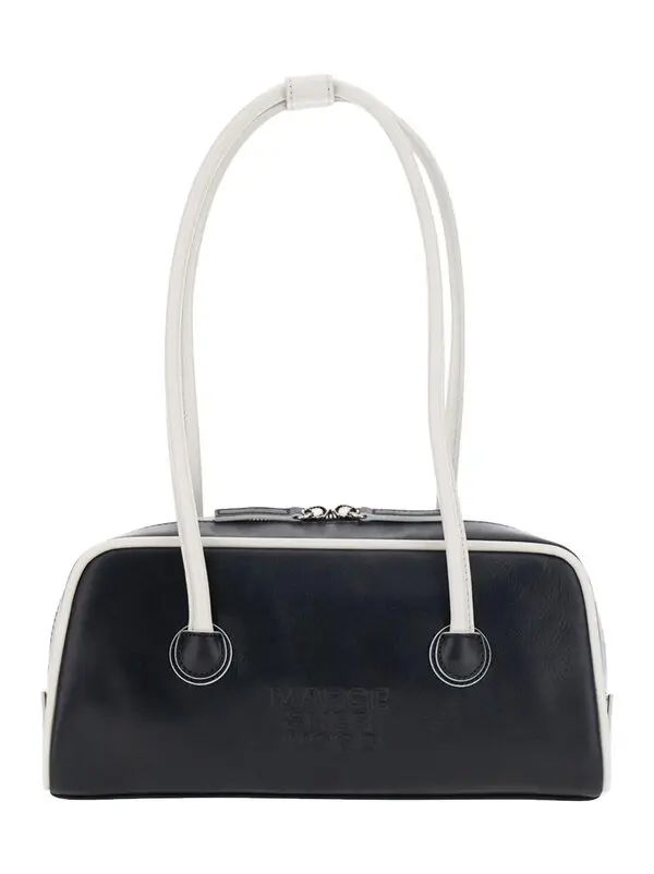 MARGESHERWOOD Leather Shoulder Bag - Black
