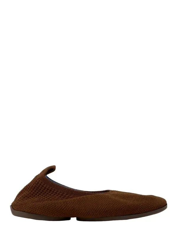 Camper Right Niko Ballet Flats In Recycled Technical Fabric - Brown