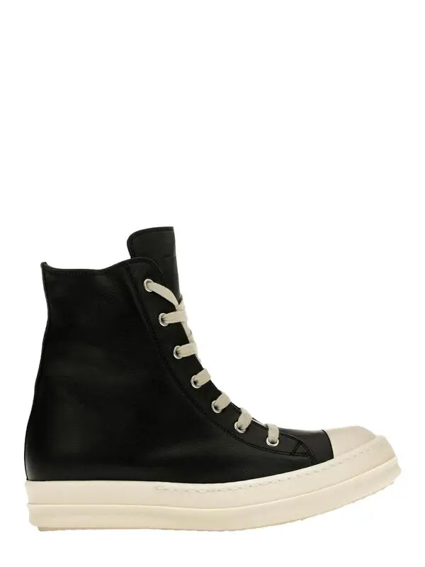 Rick Owens Wmns Hollywood High Milk - Black