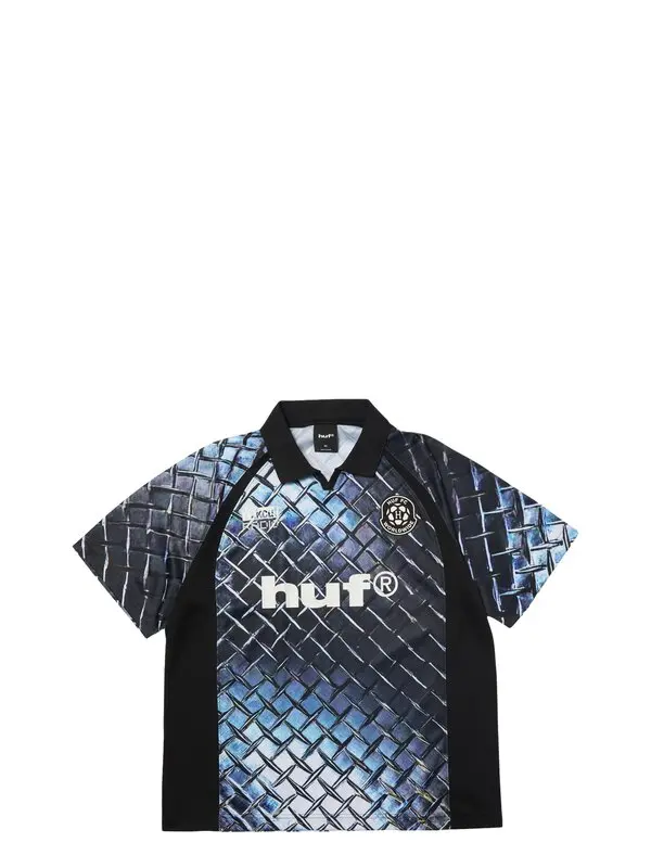 HUF Diamond Plate Jersey - Black