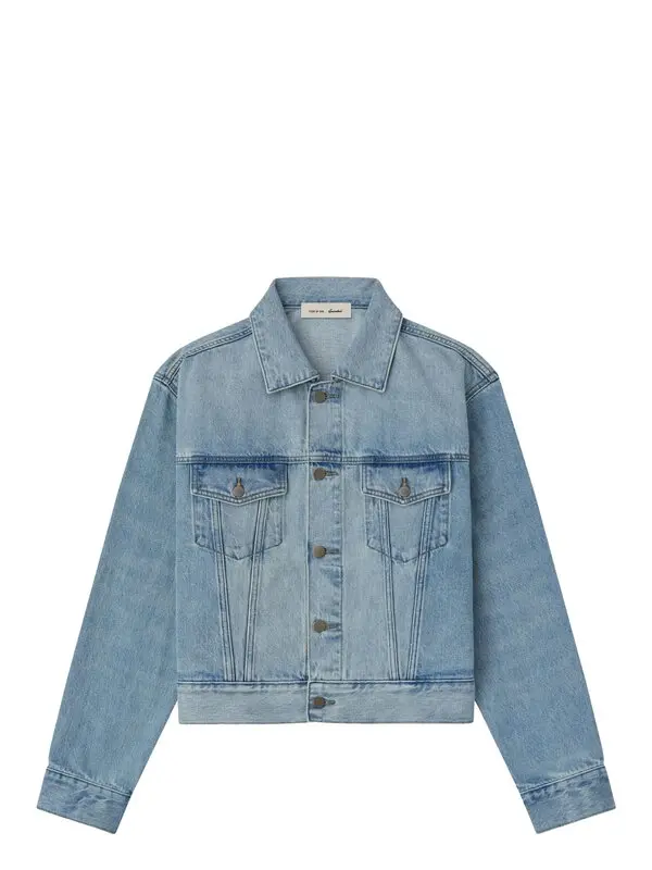 Fear Of God Classic Denim Jacket - Blue