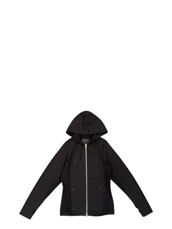 HELIOT EMIL Full Zip Hoodie - Black