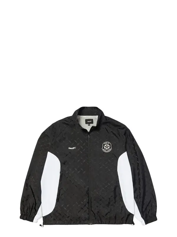 HUF Fc Zip-up Windbreaker Jacket - Black