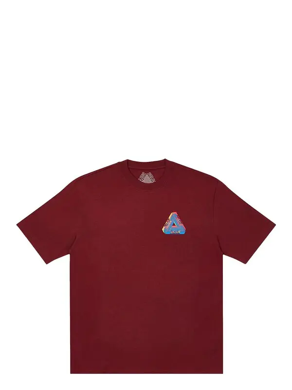 PALACE Tri-ferg Colour Blur T-shirt - Red
