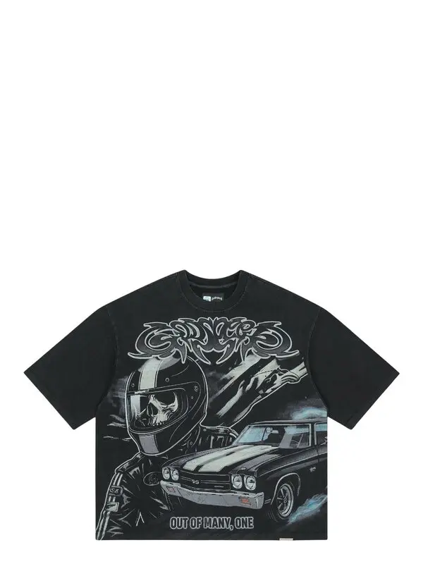 GODSPEED American Muscle T-shirt Wash - Black