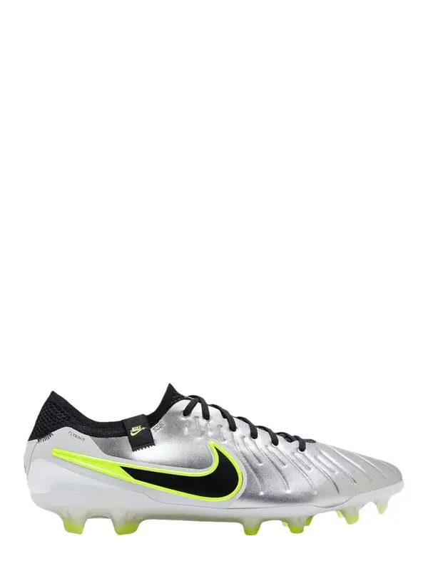 Nike Tiempo Legend 10 Elite Sg Mad Voltage Pack Athletic Cleats - Silver