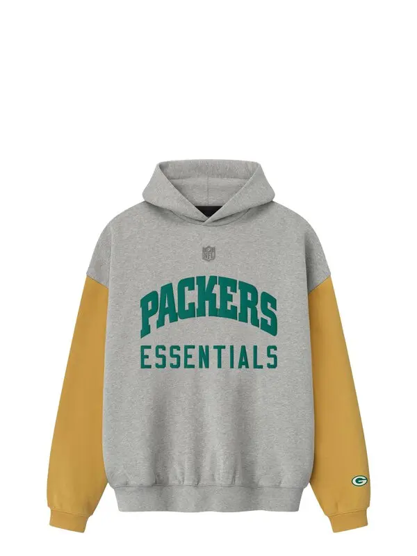 Fear Of God Packers Sport Hoodie - Grey