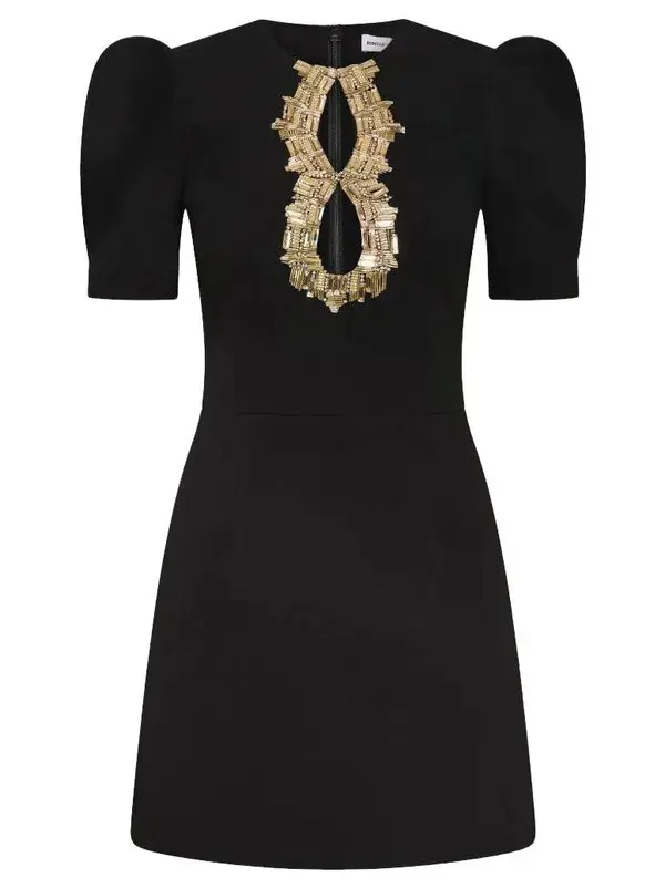 Rebecca Vallance Alexandrite Mini Dress - Black