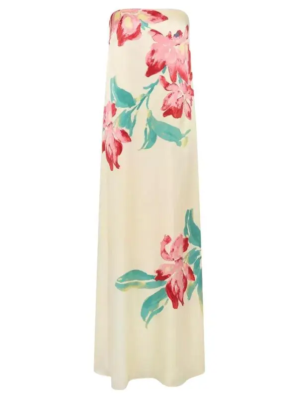 Rebecca Vallance Sunblush Bloom Maxi Dress - Neutrals