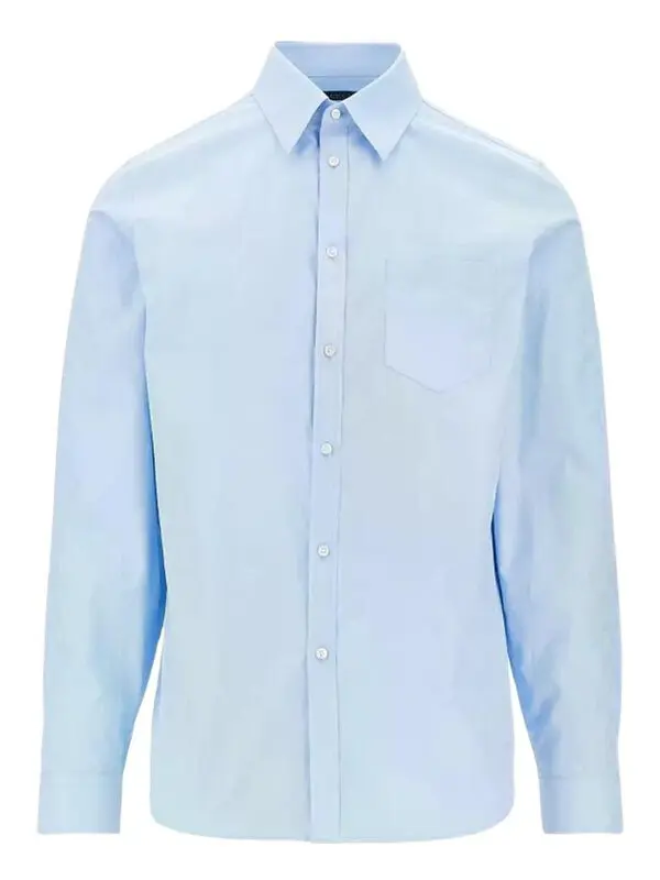 Gucci Gg Cotton Shirt - Blue