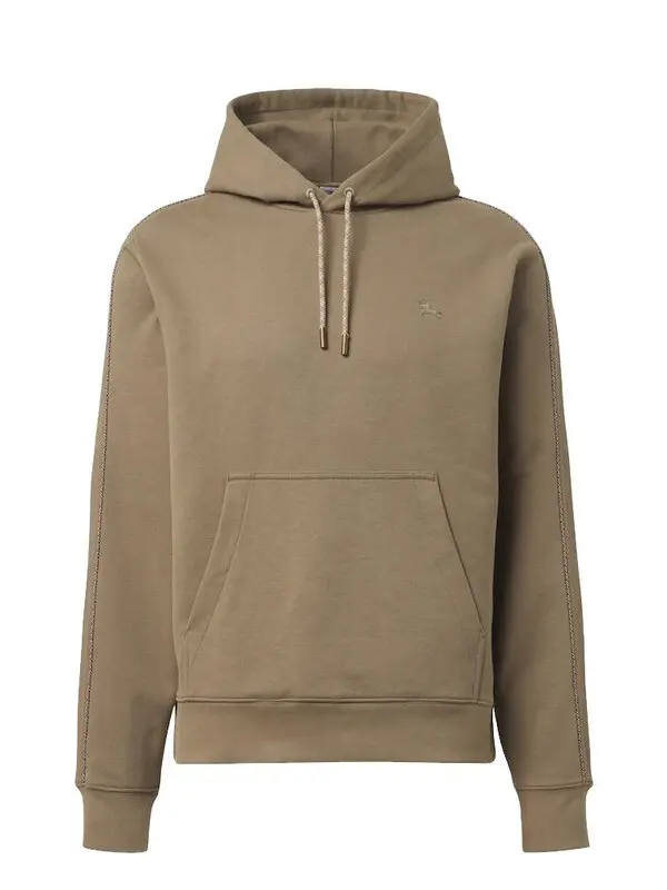 Burberry Cotton Jersey Hoodie - Brown