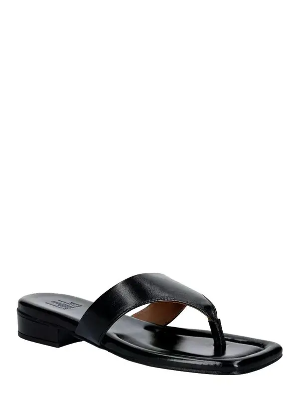 BILLI BI Square-toe Sandals - Black