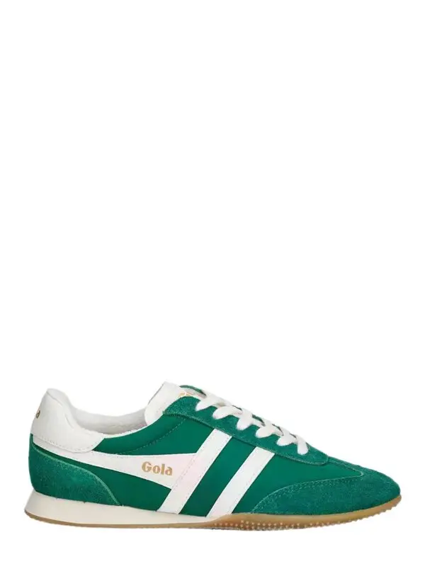 Gola Sprinter Suede Panelled Sneakers - Green