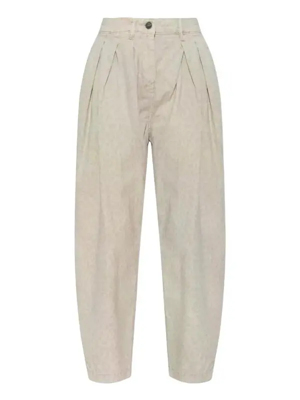 ALLSAINTS Becca Leopard-print Trousers - Neutrals