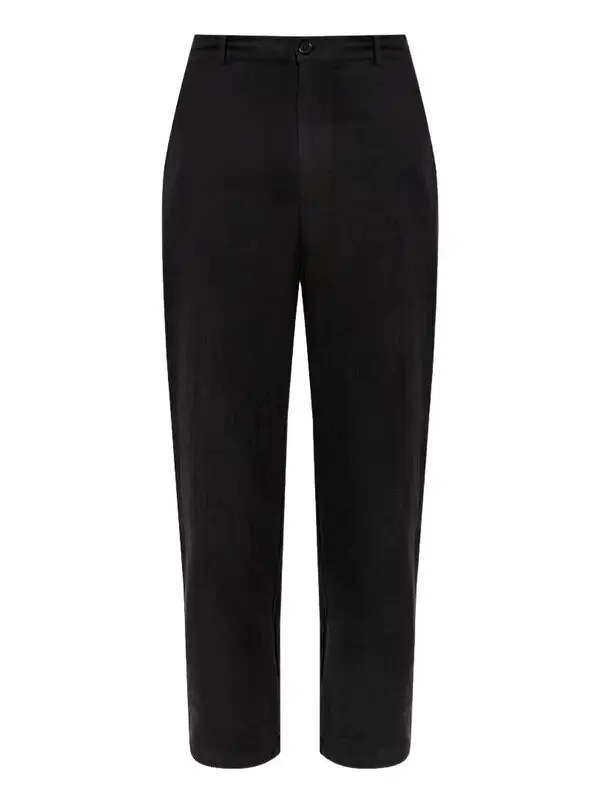 ALLSAINTS Taiko Textured Trousers - Black