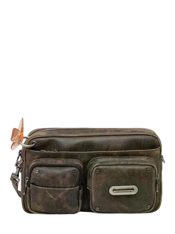 Andersson Bell Butterfly Multi-pocket Shoulder Bag - Brown