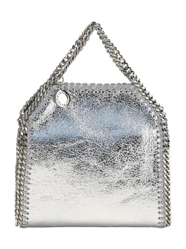 Stella McCartney Metallic Falabella Handbag - Silver