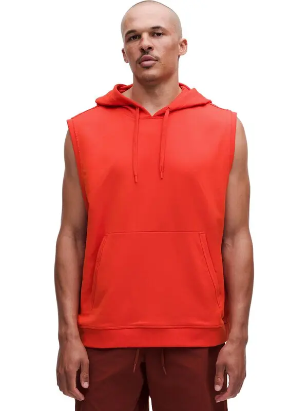 Lululemon Sleeveless Performance Hoodie - Cherry Ember