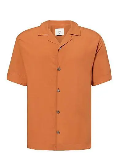 CHE Valbonne Short-sleeve Woven Shirt Xxl - Rust-41
