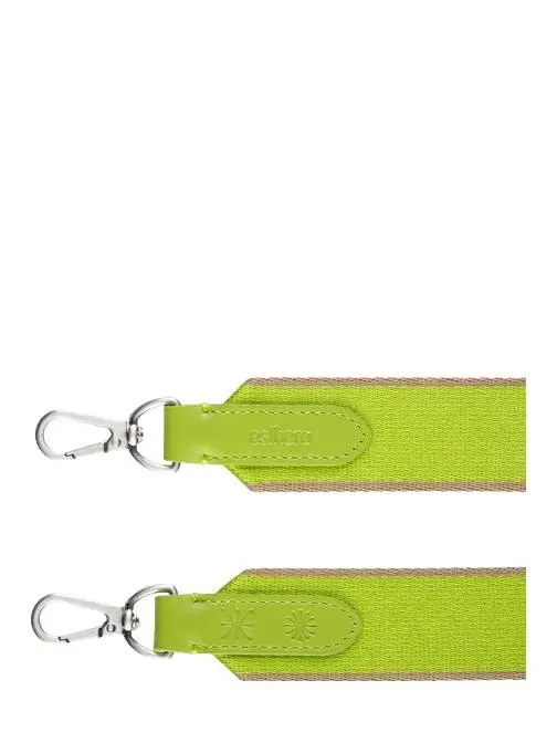 ESTHERA Woven Strap - Lemon Green