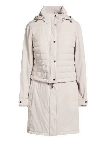 MOORER Lightweight Quilted Down Coat - Grey