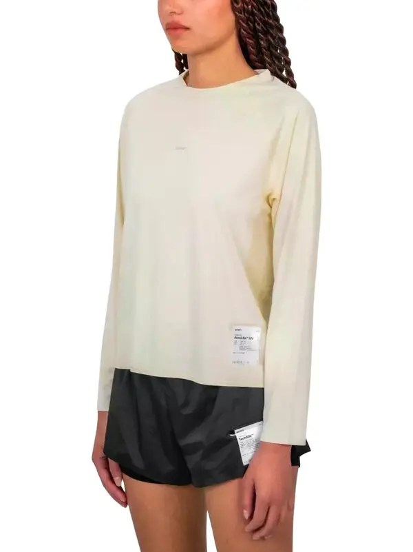 Satisfy Long Sleeve Crewneck T-shirt - Neutrals