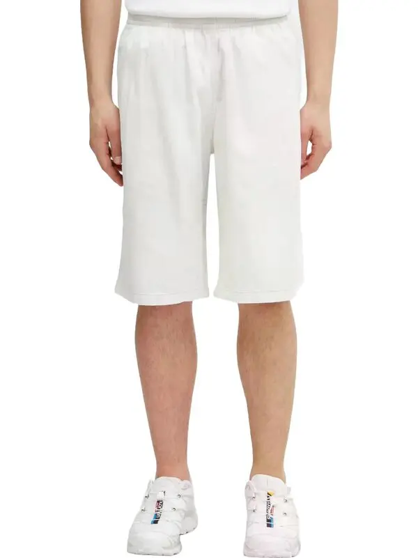 Gramicci Elasticated Logo-patch Shorts - Neutrals