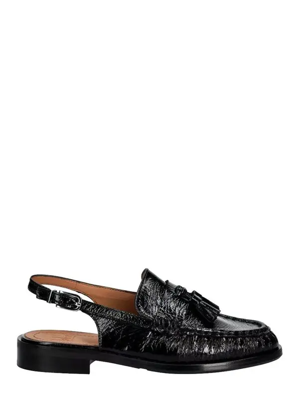 BILLI BI Slingback Loafers - Black