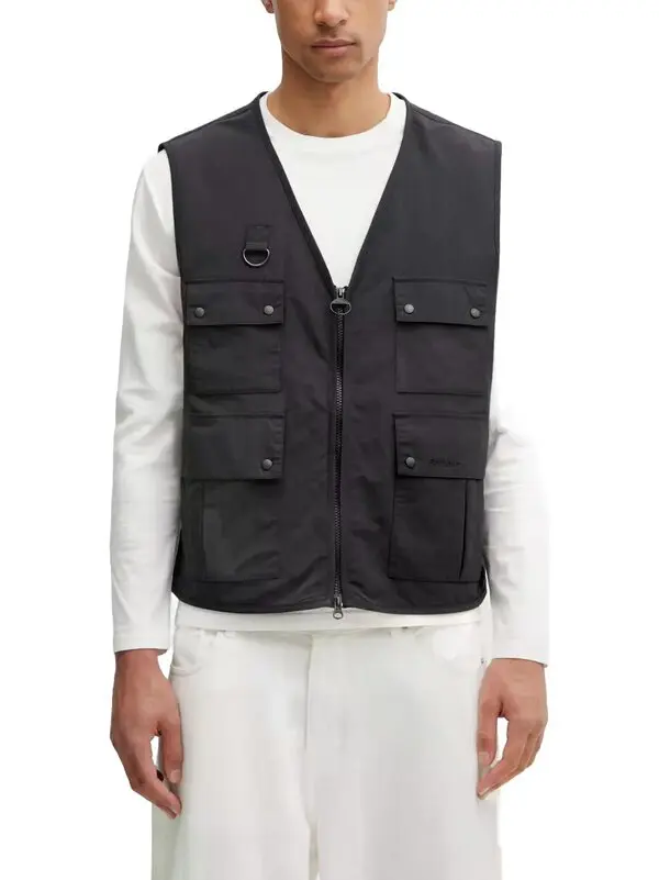 Barbour Flyfishing Multi-pocket Gilet - Black