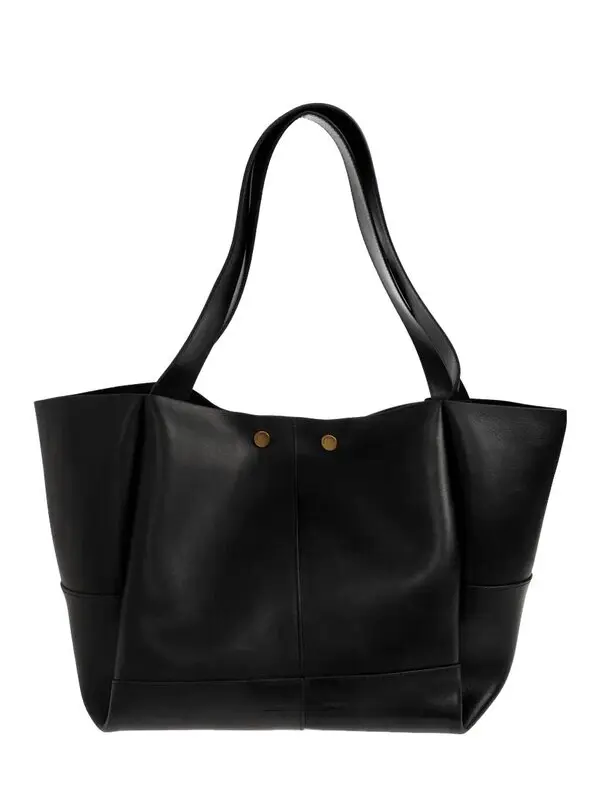 ALLSAINTS Large Rosalie Leather Tote Bag - Black