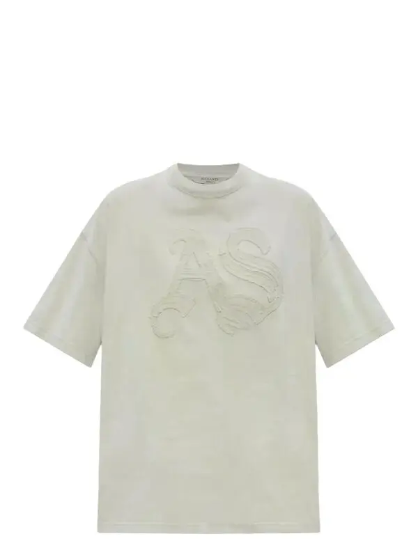 ALLSAINTS Etta Logo-appliqué T-shirt - Green
