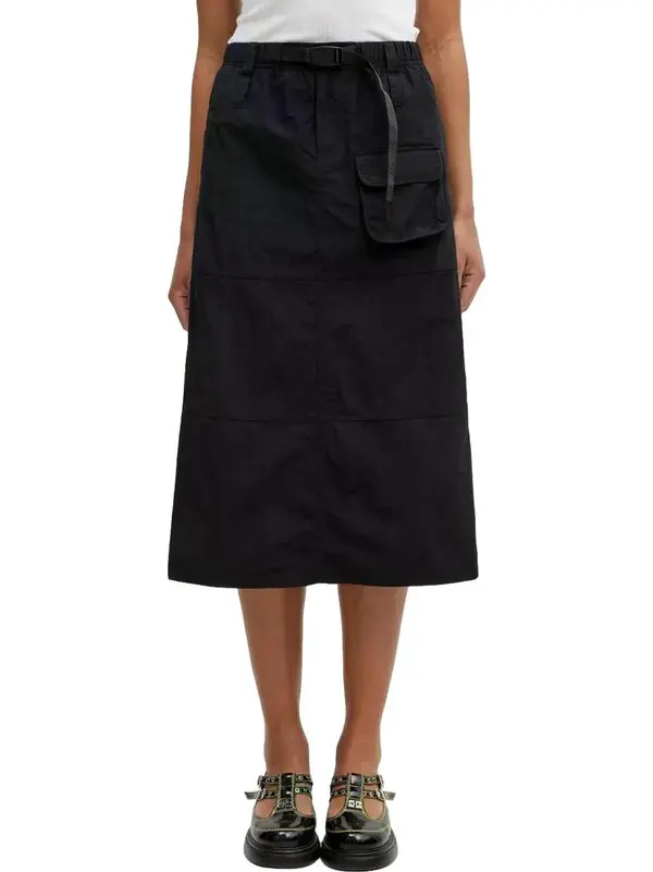 Gramicci Belted Cargo Midi Skirt - Black