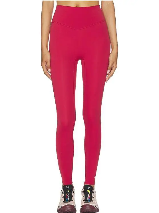 P.E Nation Signature Legging In Red - Cherry