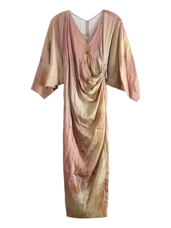 YANGKEHAN V-neck Maxi Dress - Pink