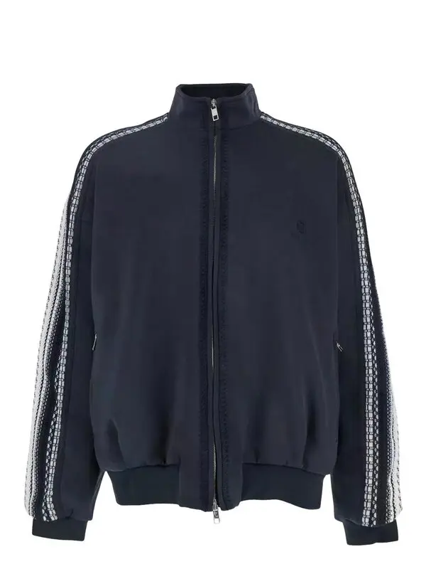 WOOYOUNGMI Embroidered-logo Jumper - Blue